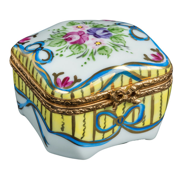 Artoria Limoges Decorative Handmade Ceramic Decorative Box | Perigold
