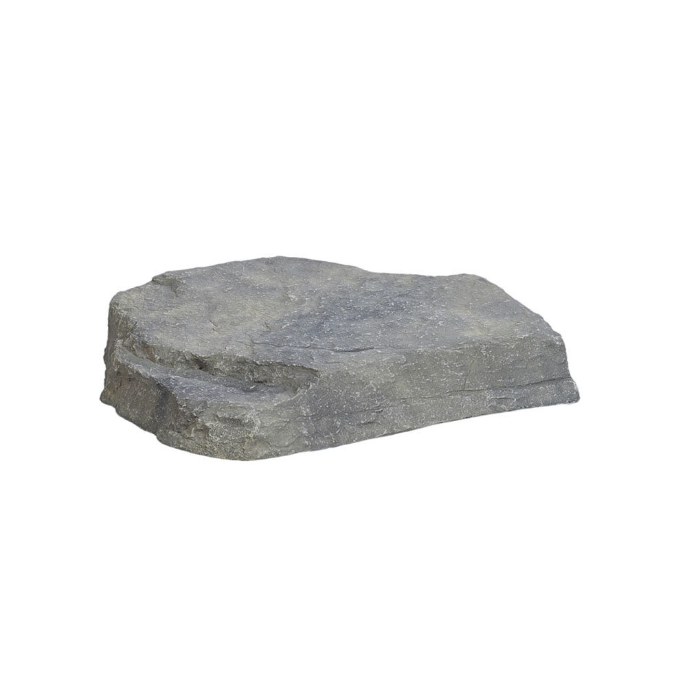 Millwood Pines Gutierez Skimmer Slate Small Cover Rock Statue | Wayfair