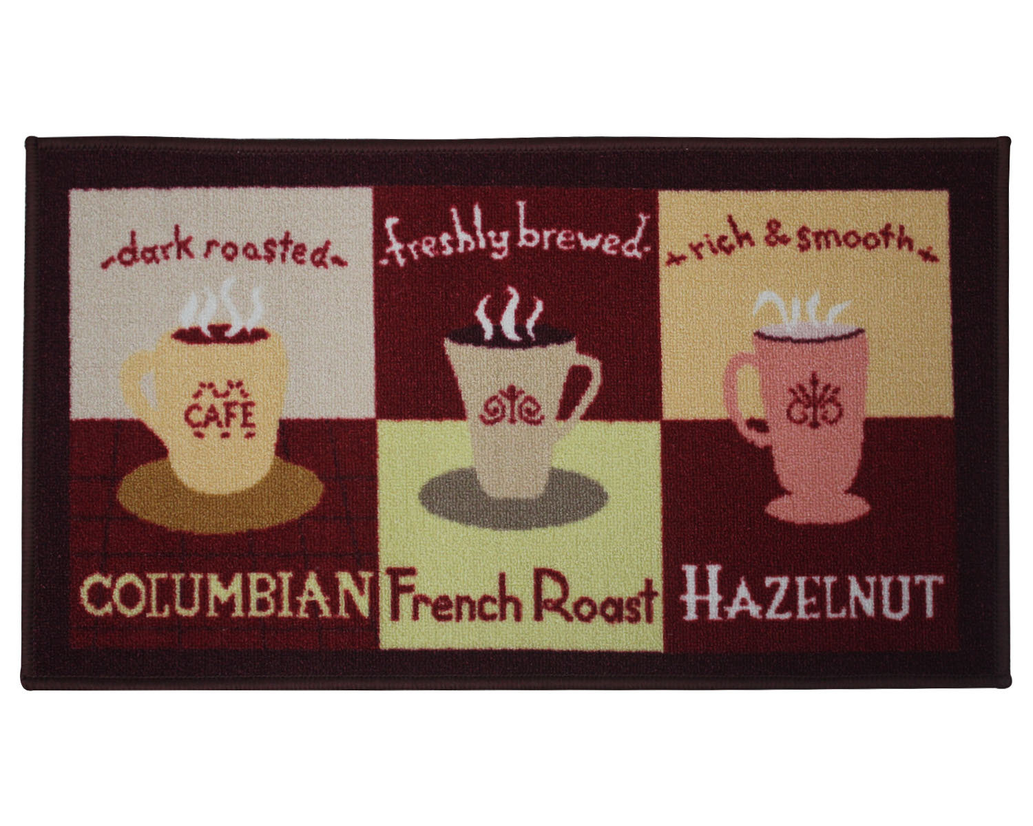 Red Barrel Studio® Coffee Cup Kitchen Mat | Wayfair