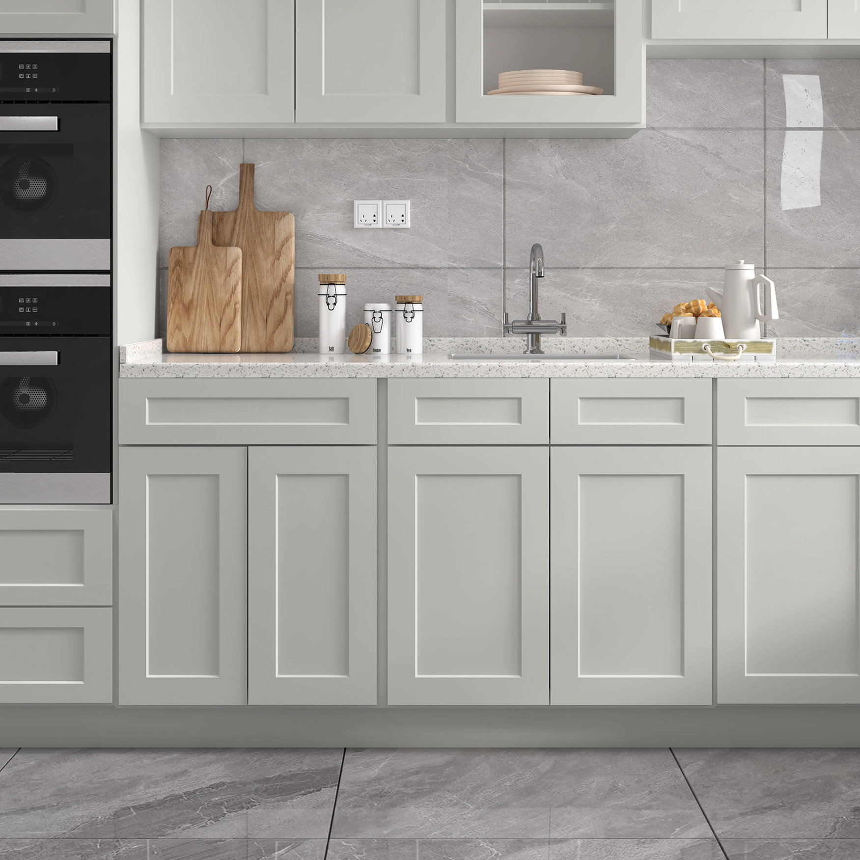 Latitude Run® 33"x24"x34.5" Sink Base Cabinet With Shelf - Plywood ...