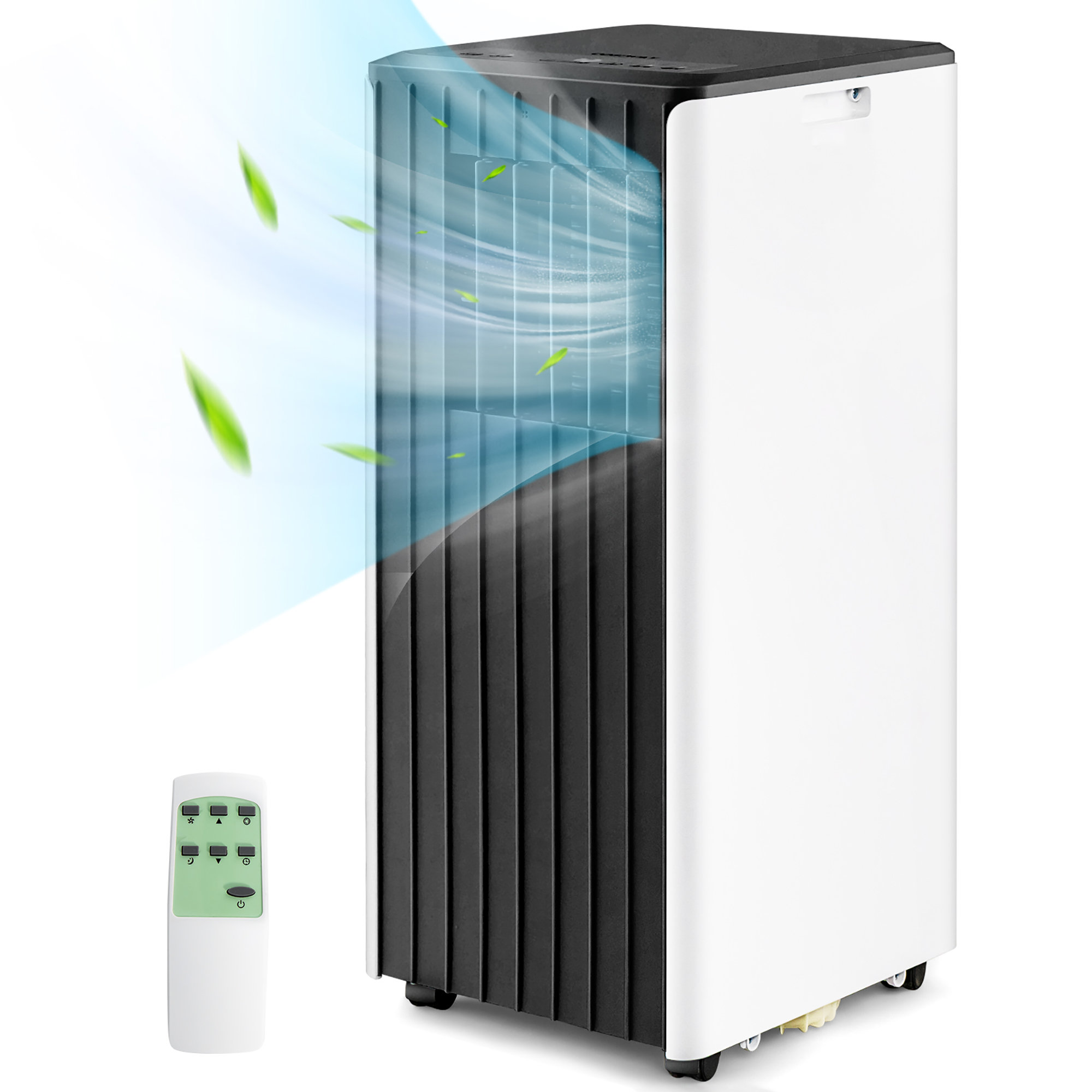 Gymax 10000 Btu Portable Air Conditioner For 350 Square Feet With