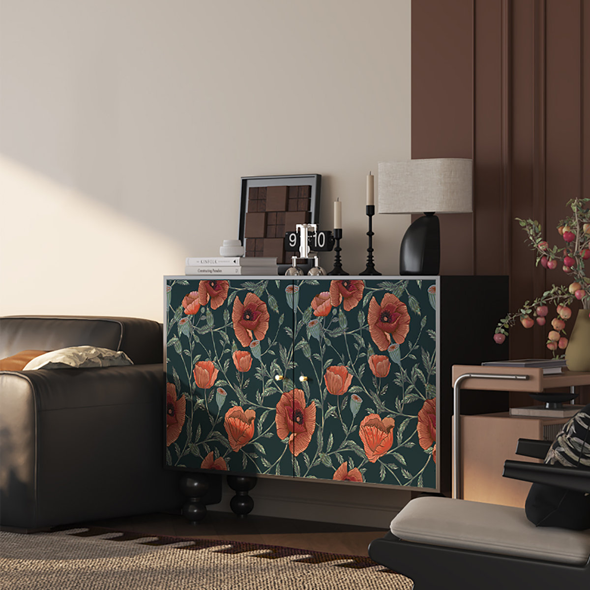 DURBIL Vintage French multi-functional decorative cabinet | Wayfair