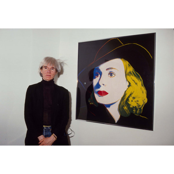 Globe Photos Entertainment Phil Roach Andy Warhol With Ingrid Bergman ...