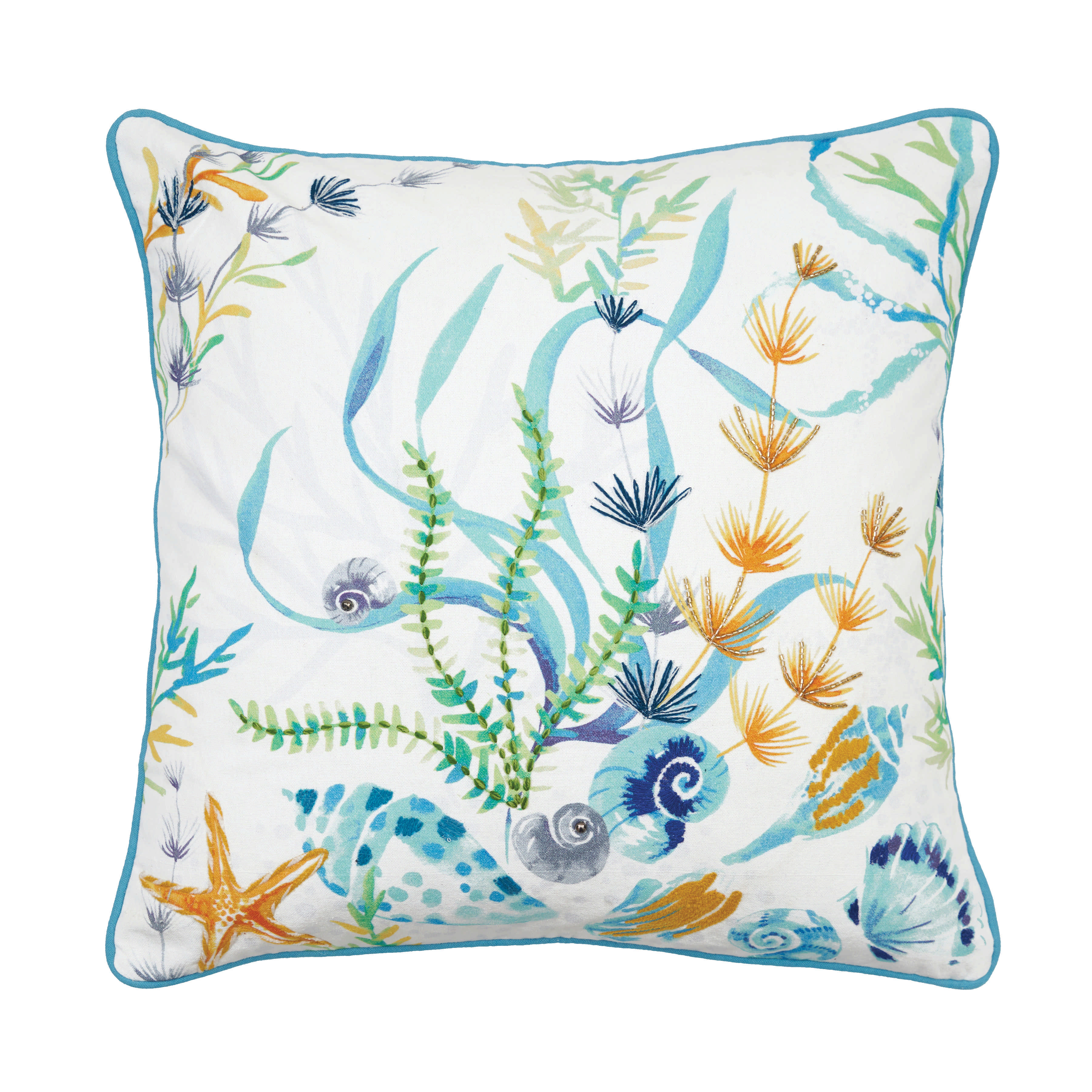 C&F Home Marlowe Sound Seagrass Pillow | Wayfair