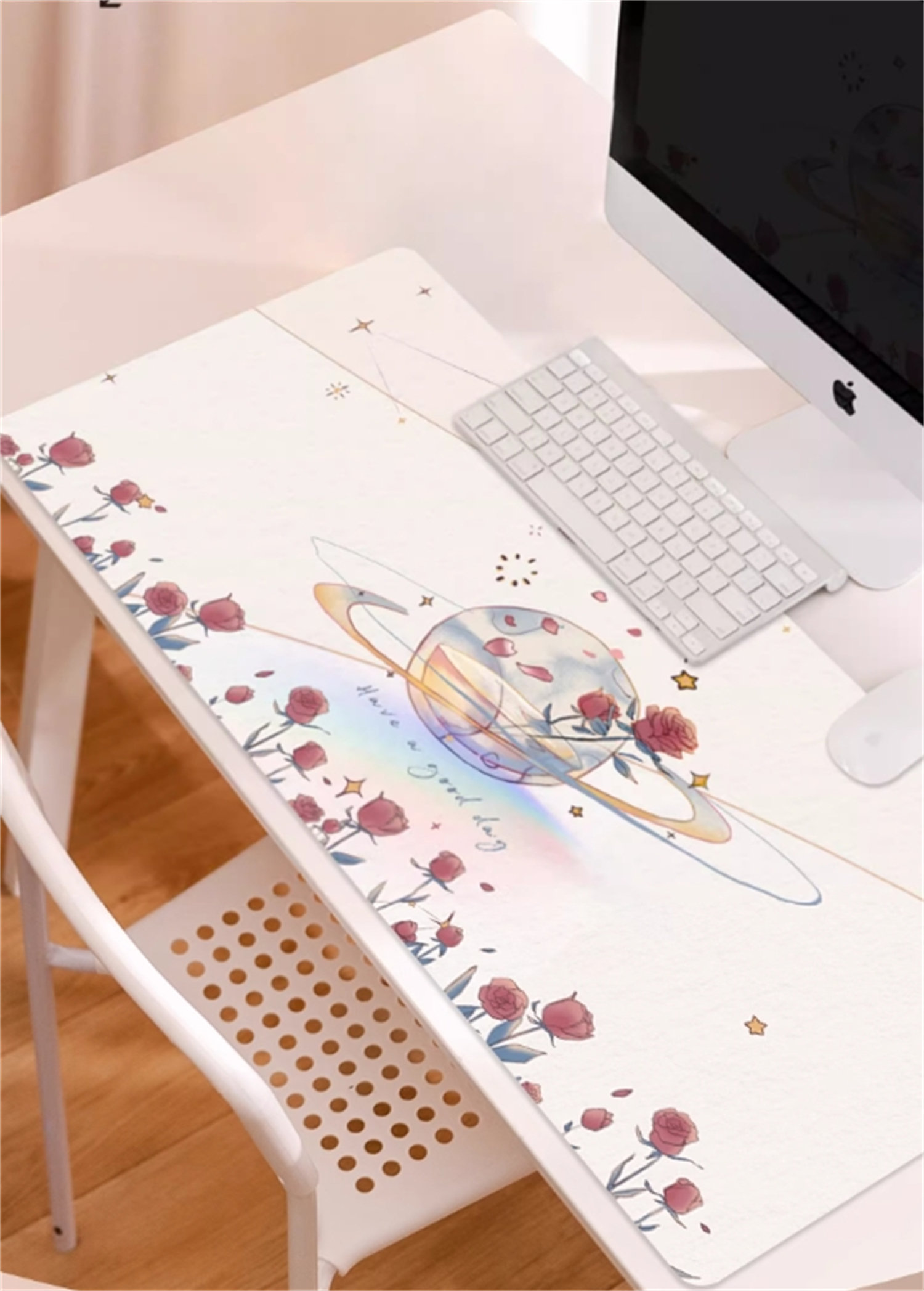 Brayden Studio Premium Office Computer Desk Mat & Study Table Pad ...