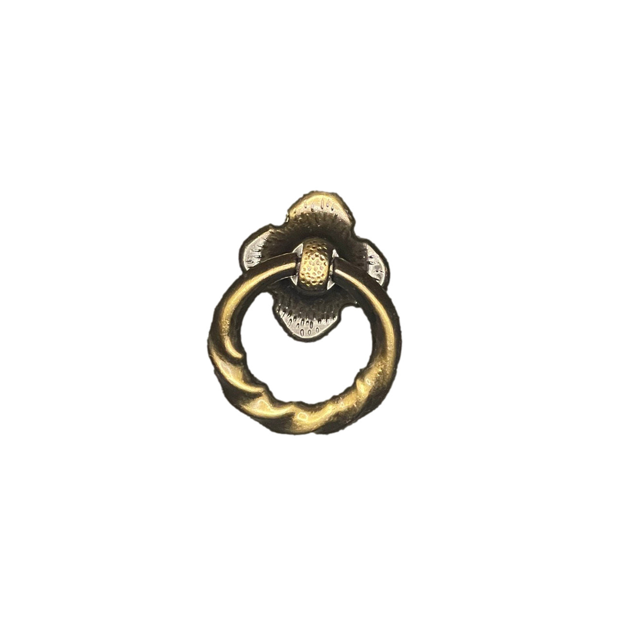 D. Lawless Hardware (5 Pack) 1-1/2 inch Twisted Ring Pull with Plate Antique Brass - Wayfair Canada