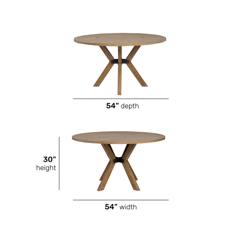 Flexsteel Millwork Round Dining Table | Wayfair