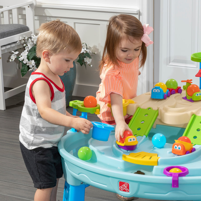 Step2 Ball Buddies Adventure Center Plastic Sand and Water Table ...