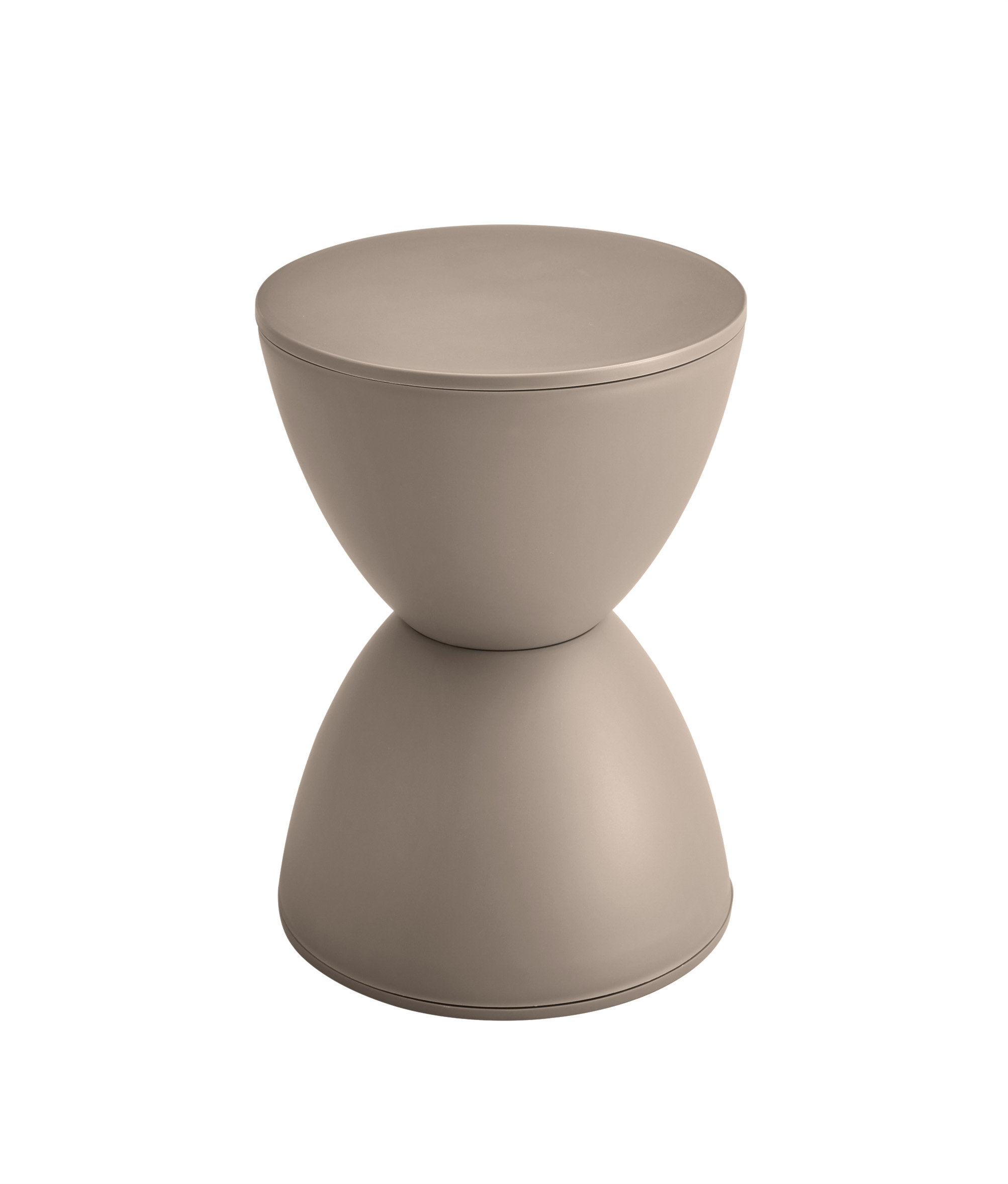 Ivy Bronx Contemporary Modern Accent Prince Stool Beige Side Table End ...