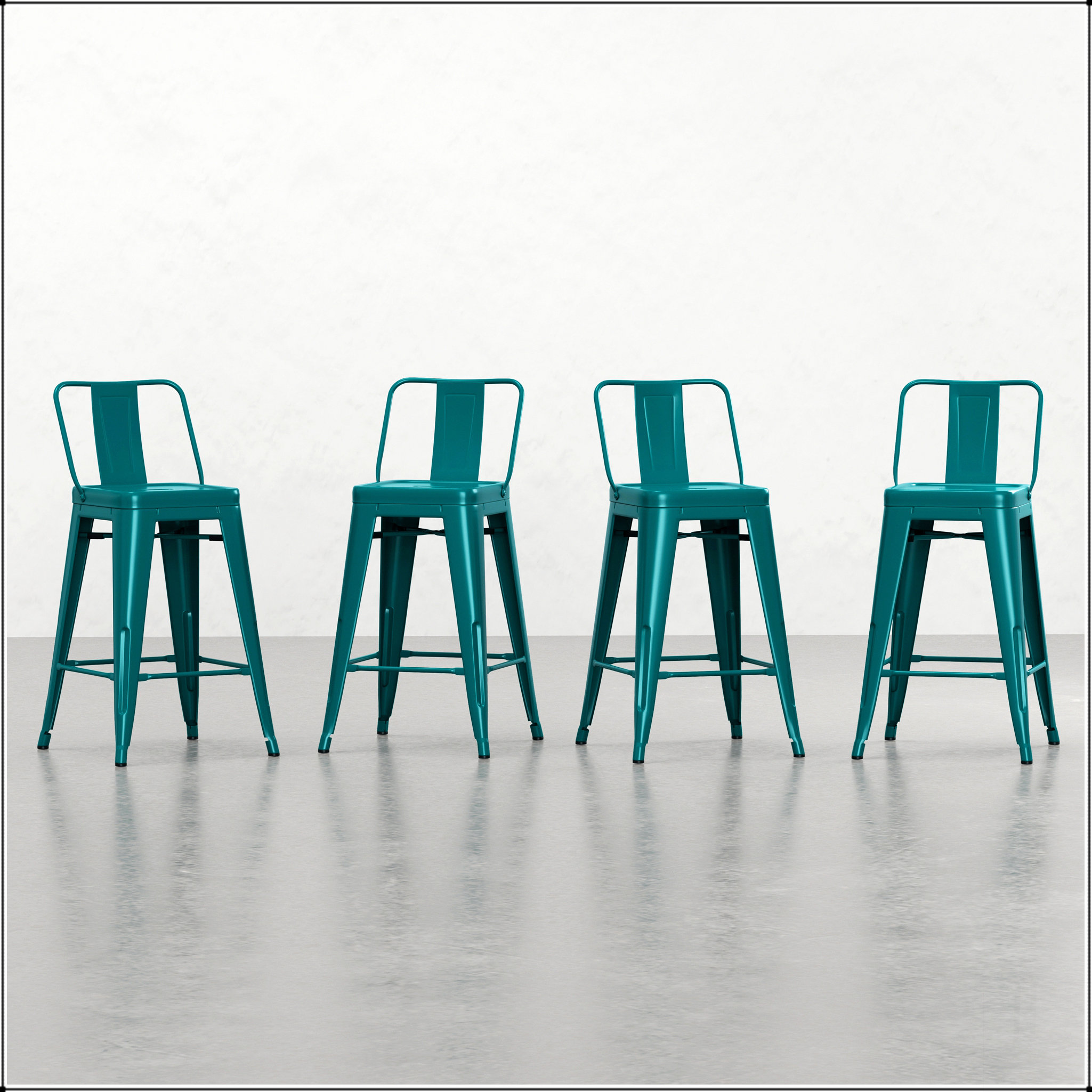 Williston Forge 24 inch Metal Counter Height Stool - Wayfair Canada