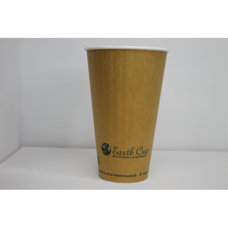 Earth-To-Go Insulated Earth Cup, Compostable | Wayfair