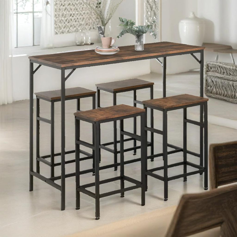 Borough Wharf Antiwan 4 - Person Dining Set | Wayfair.co.uk