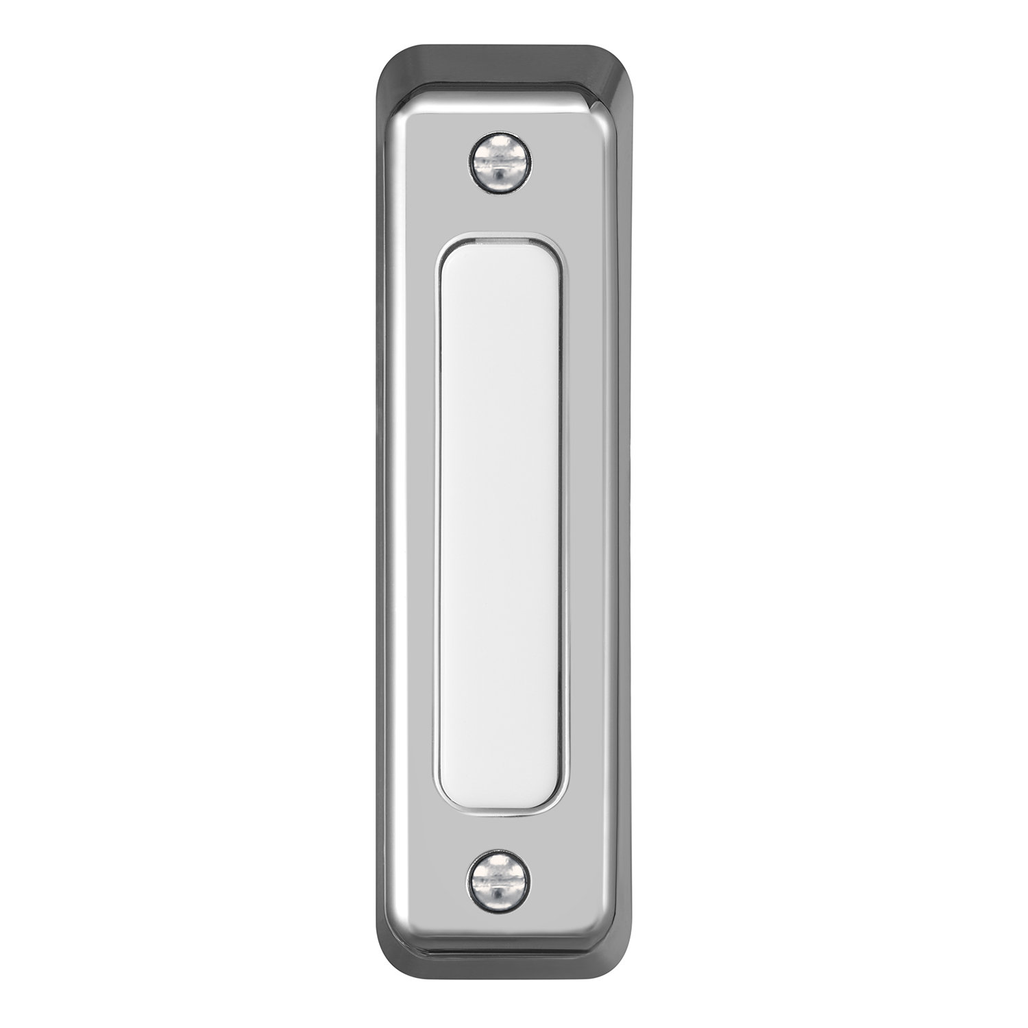 Symple Stuff Heath Zenith Satin Nickel Plastic Wired Push Doorbell ...
