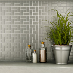 Speed tiles 11.3'' W x 11.3'' L Metal Peel and Stick Mosaic Tile ...