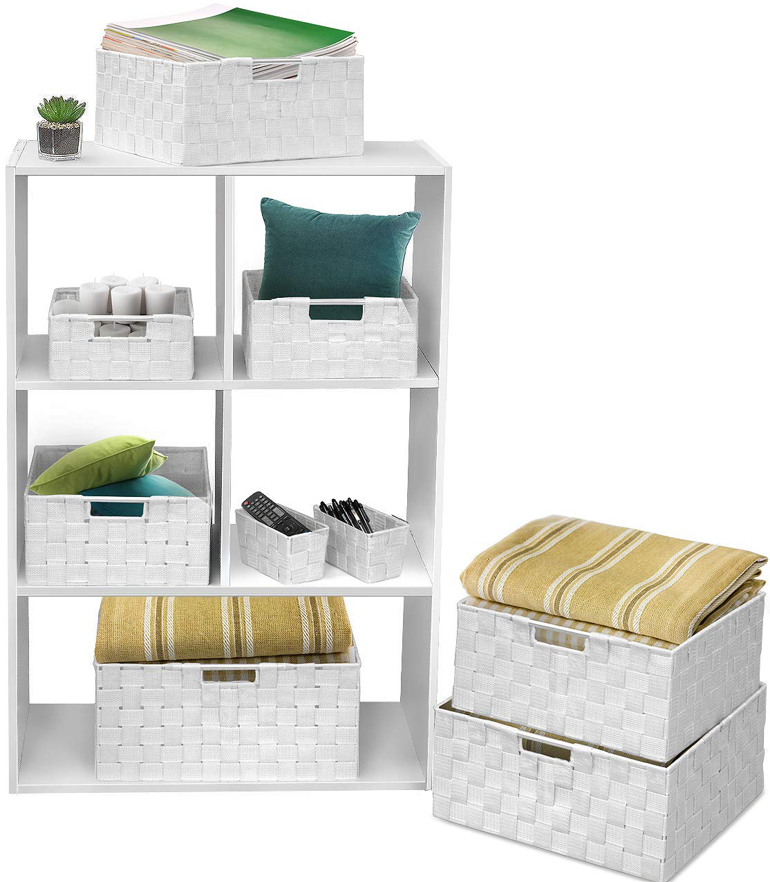 Sorbus Storage Box Wicker Basket Set & Reviews - Wayfair Canada
