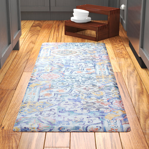 Blue Kitchen Mats You'll Love | Wayfair
