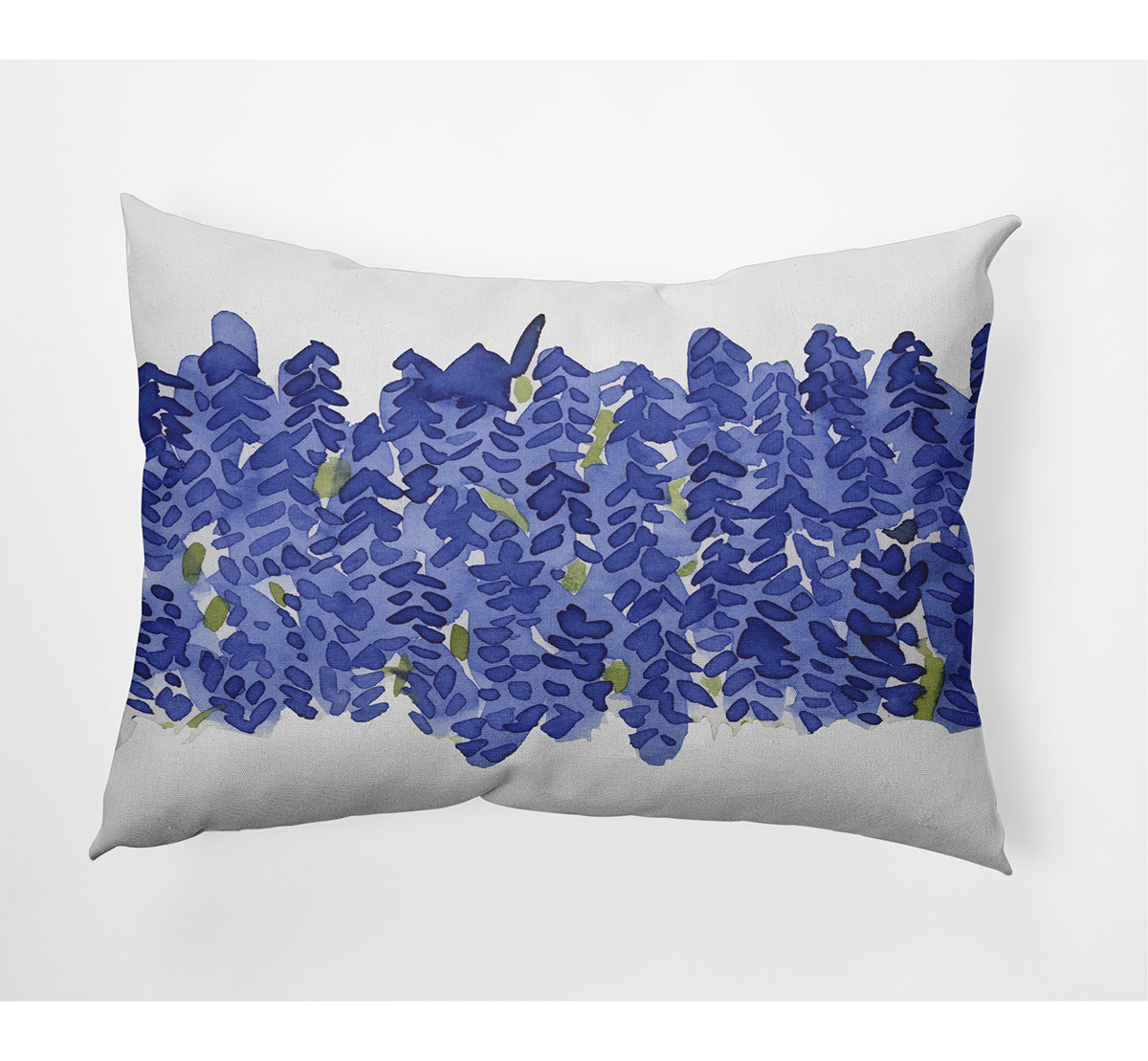 e by design Flower Bell Flower Bell Bunch Rectangular Pillow Cover and ...