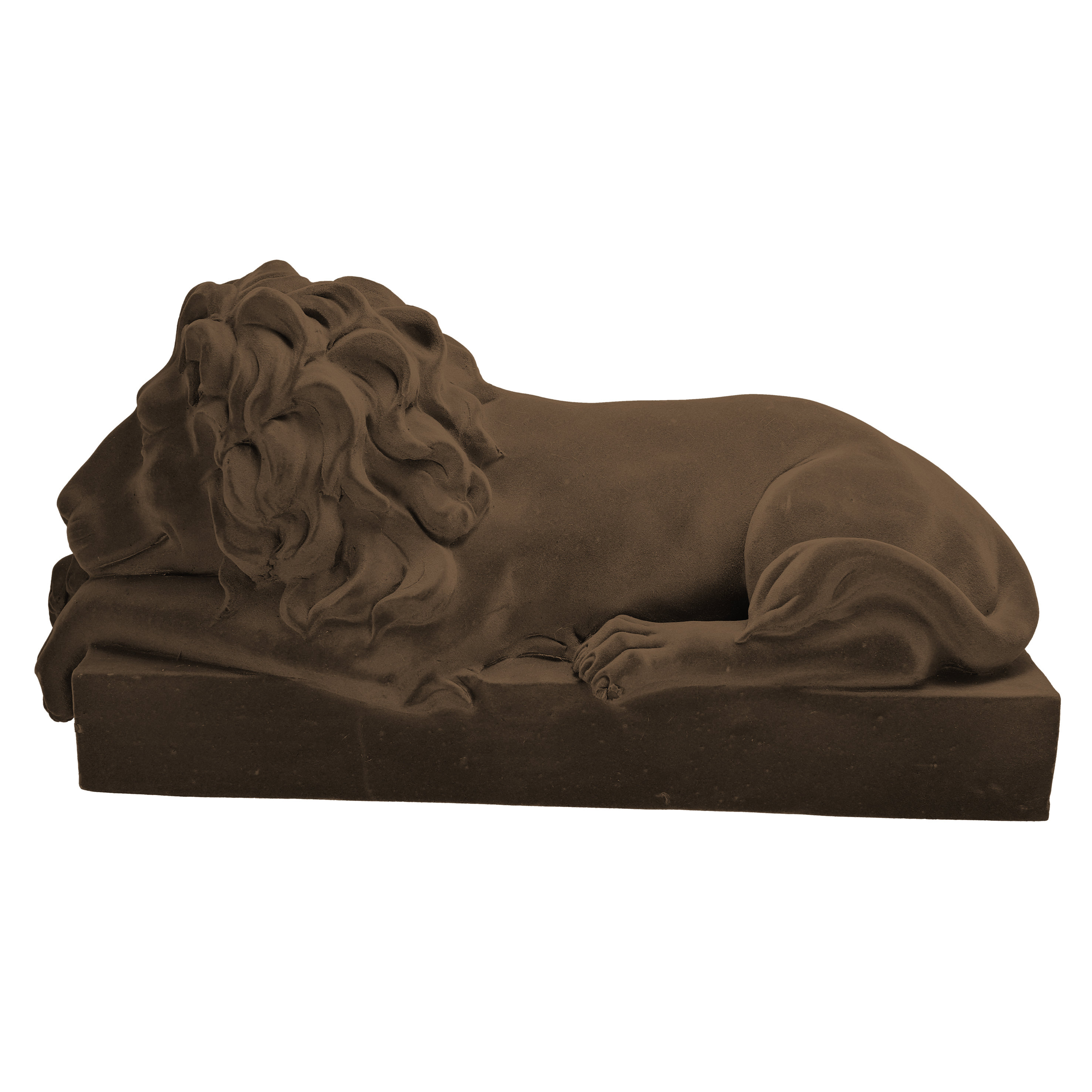 Bungalow Rose Dionysus Sleeping Lion Accent Figurine | Wayfair
