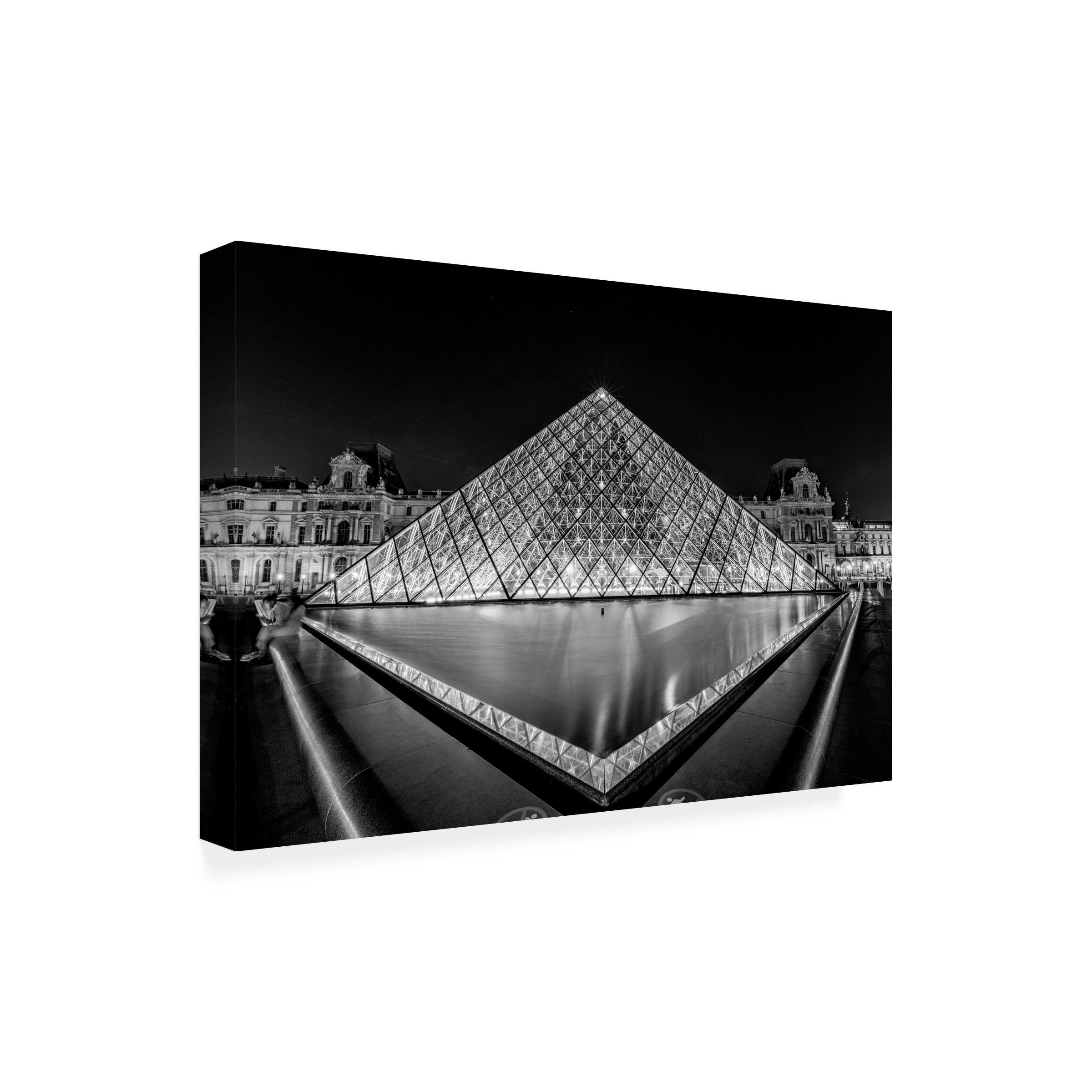 Trademark Fine Art Modern & Contemporary Night Jewel On Canvas by Ariel ...