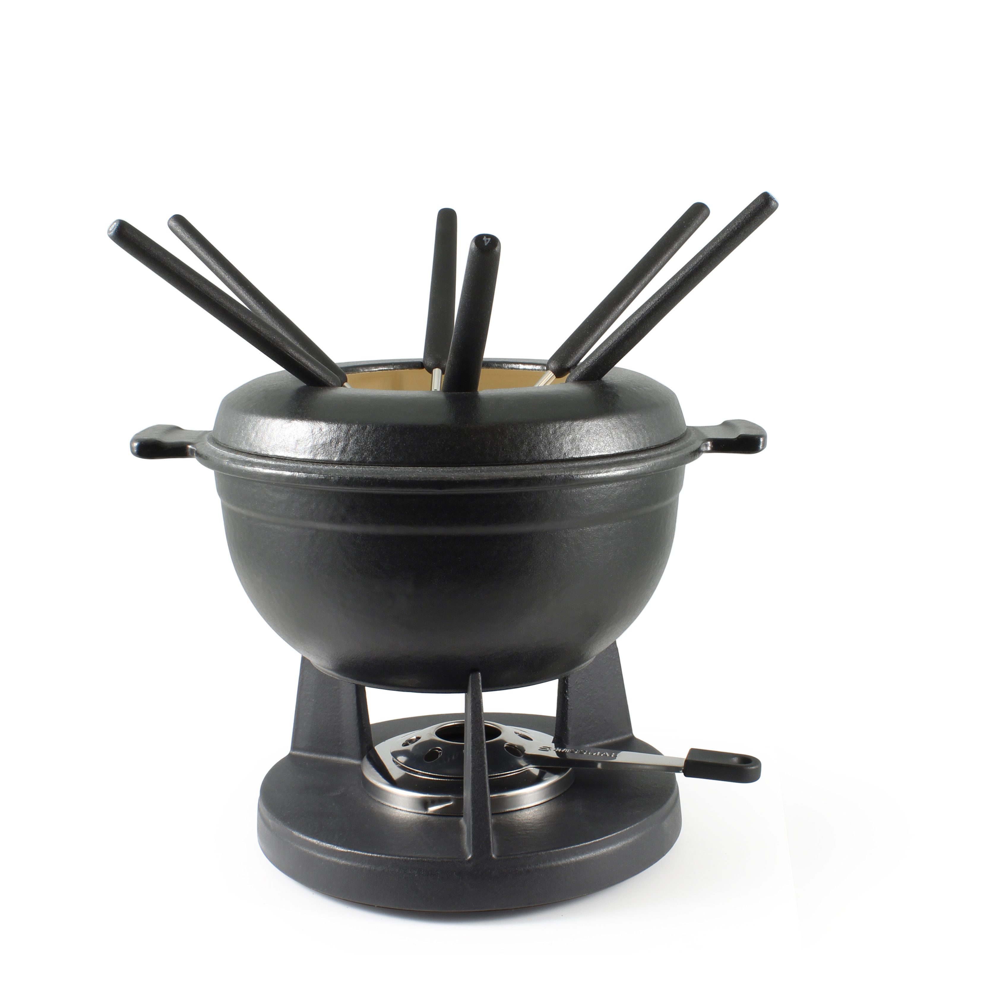 Swissmar Lucerne 10 Piece Cast Iron Fondue Set | Wayfair