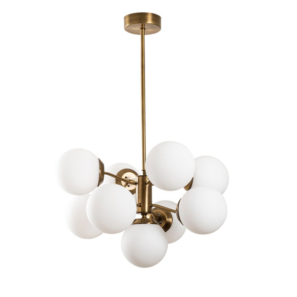 Everly Quinn Sujli 9 - Light Sputnik Globe Chandelier | Wayfair