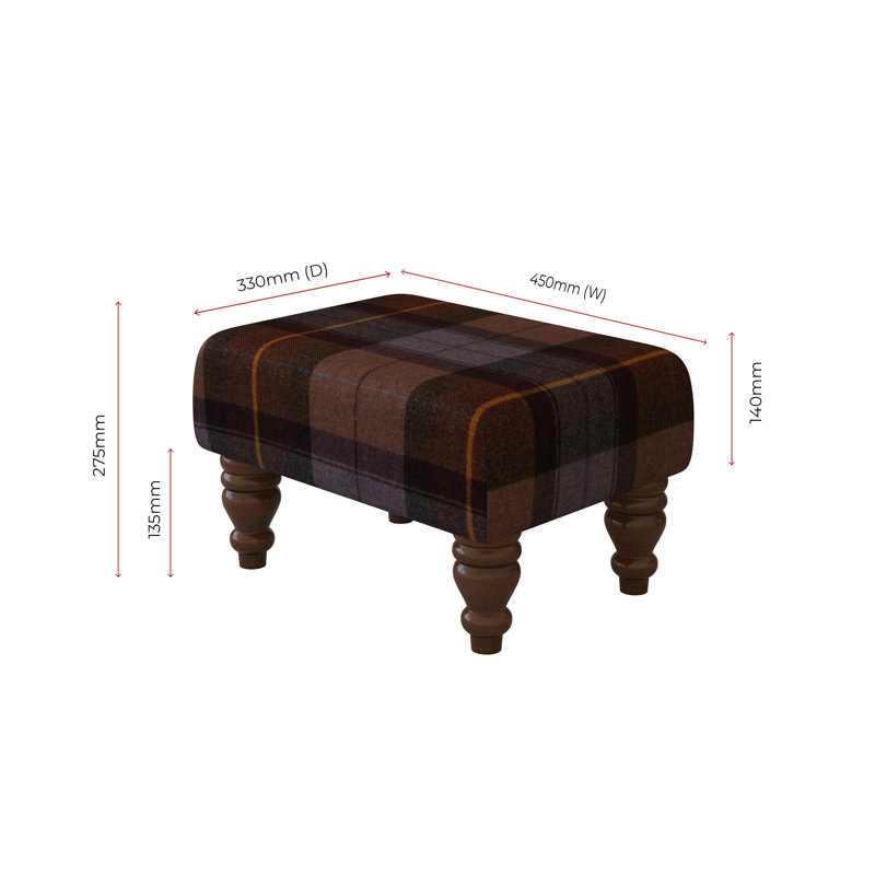 August Grove Manufactured Wood Accent Stool | Wayfair.co.uk