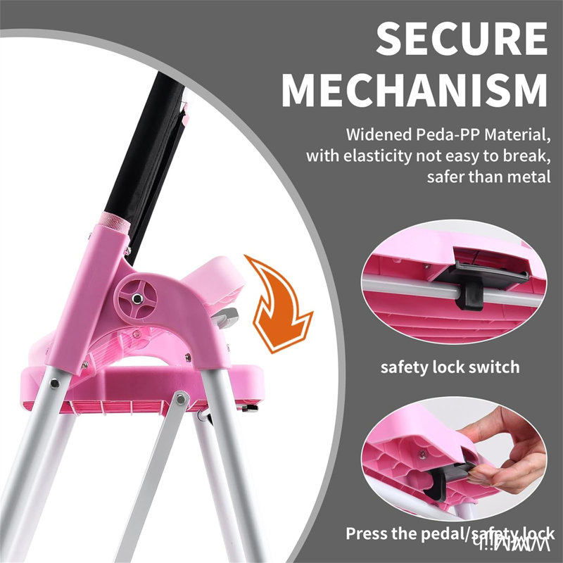 Latitude Run® 4 Step Ladder with Attachable Tool Bag | Wayfair