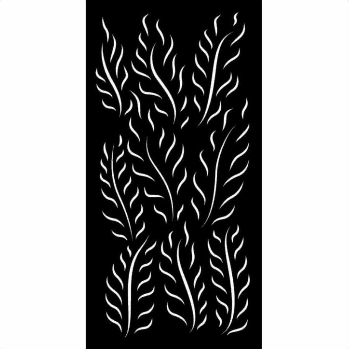 CORE Landscape Products Fern Forest Decorative Privacy Screen PVC 3' x ...