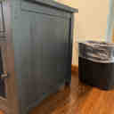 Gracie Oaks Jakendra Solid Wood End Table with Storage and Built-In ...