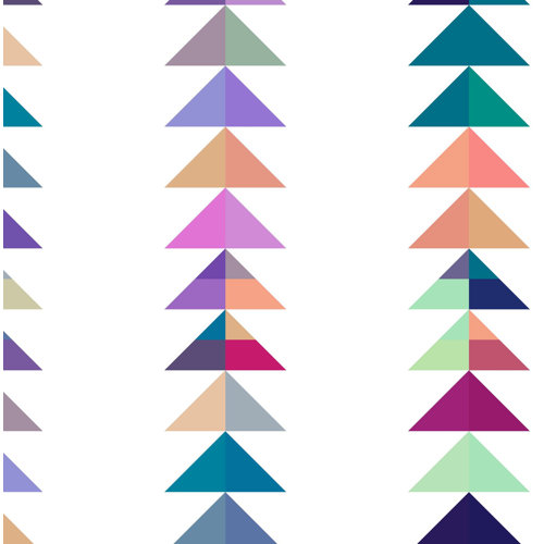 George Oliver Color Coded Stripe Vinyl Canvas Peel & Stick Wallpaper ...