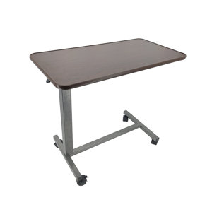 ProHeal Rolling Medical Overbed Table with Wheels and Adjustable Height ...