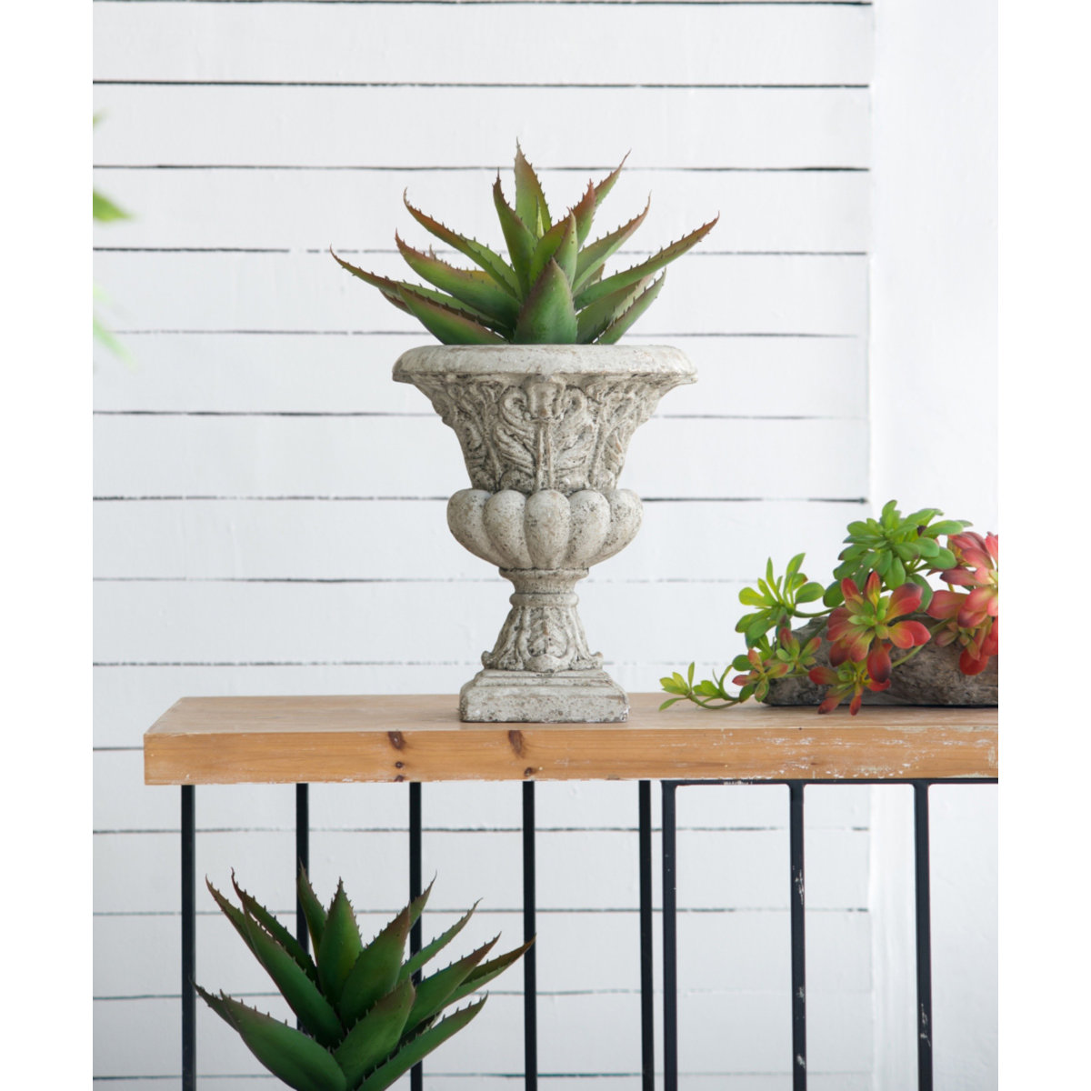 Alcott Hill® Rustic Urn | Wayfair