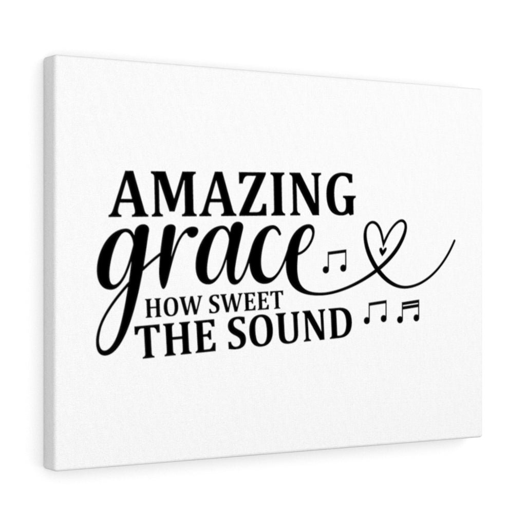 Express Your Love Gifts Amazing Grace Music Note Christian Wall Art ...