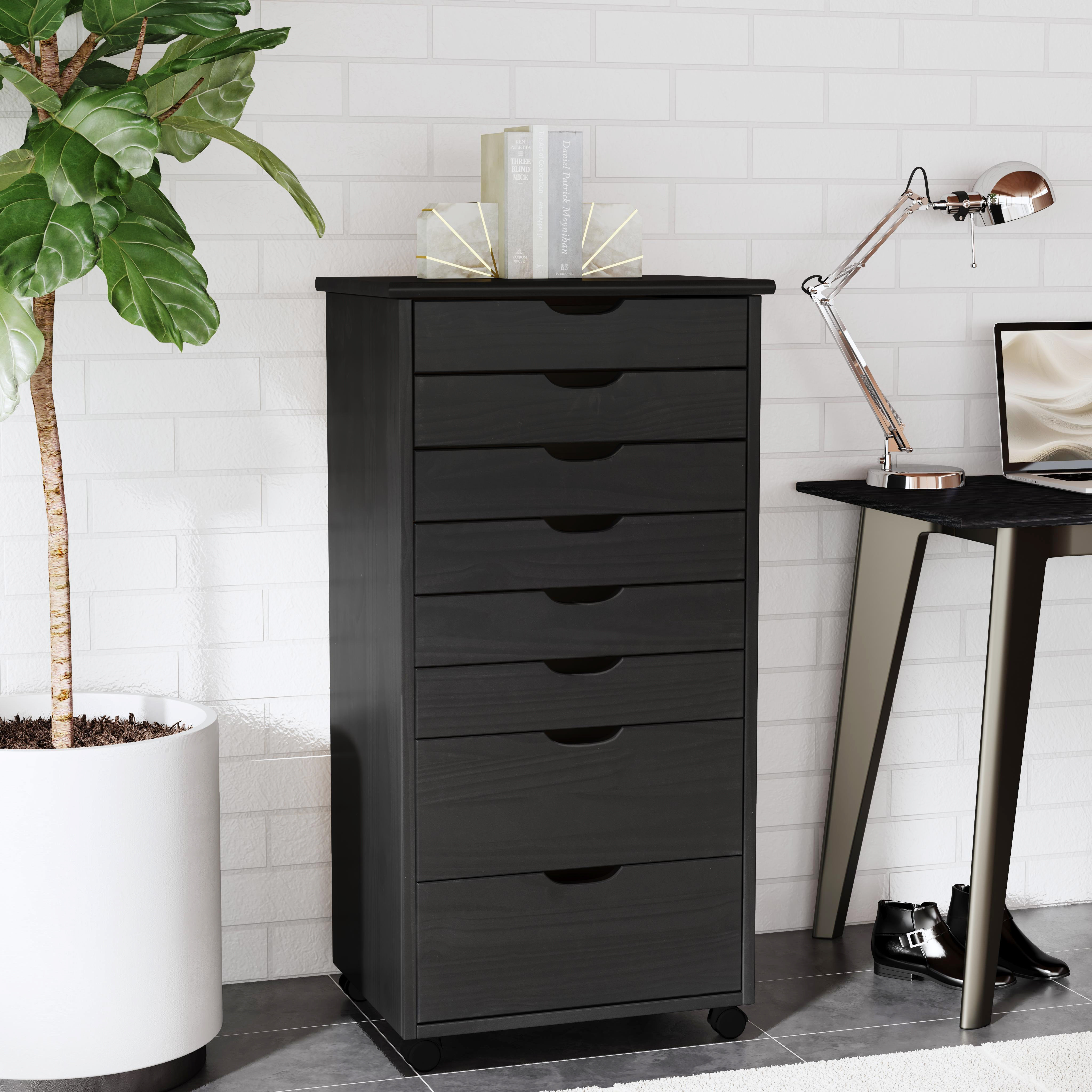 Wade Logan Cary 8 Drawer Rolling Storage Chest & Reviews - Wayfair Canada