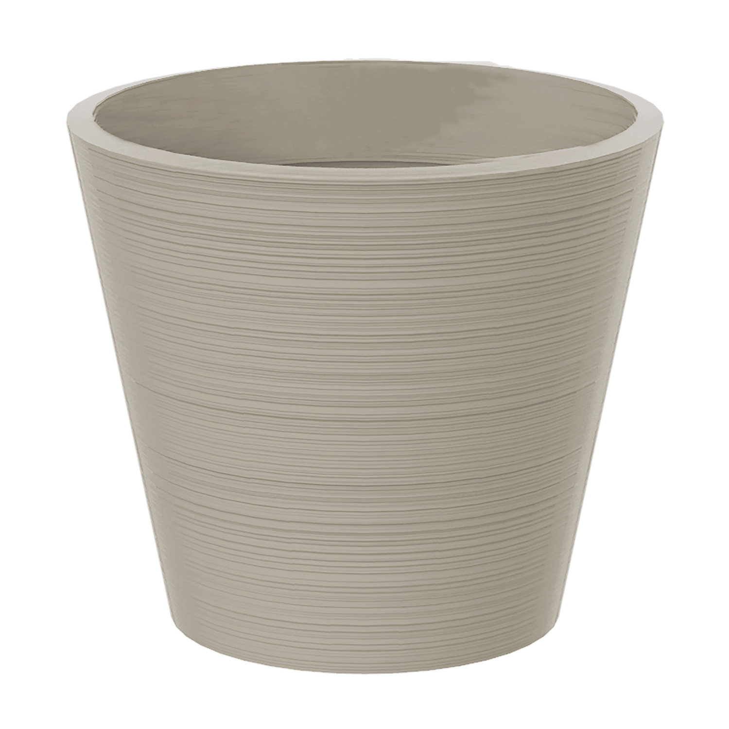 Mad Mats Aspen & Fig Round 23" Plant Pot, Durable Resin Pot, for Indoor ...