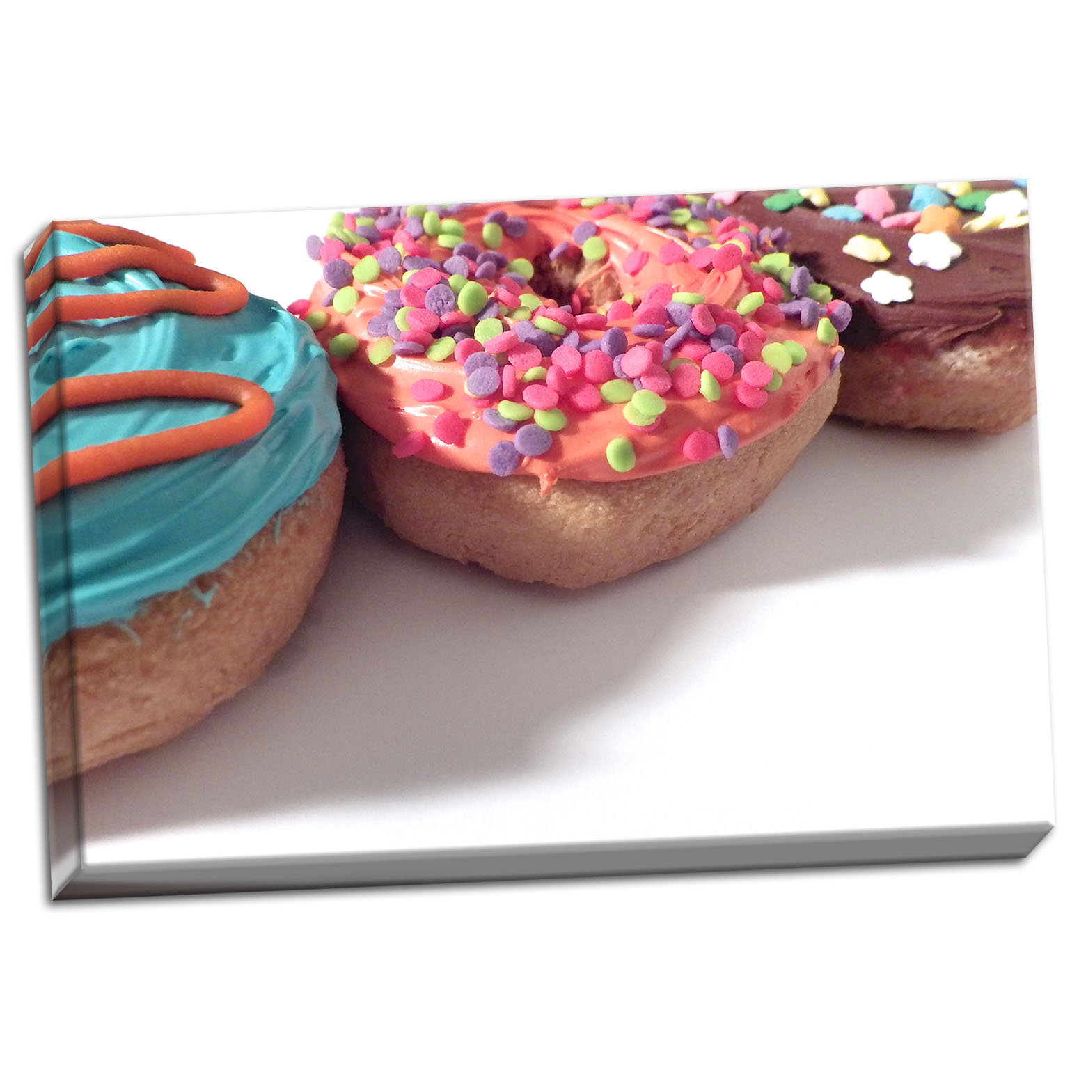 Wrought Studio 'Doughnut Line IV' Photographic Print on Wrapped Canvas ...