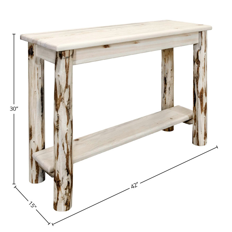 Loon Peak® Montana Collection 42" Console Table | Wayfair