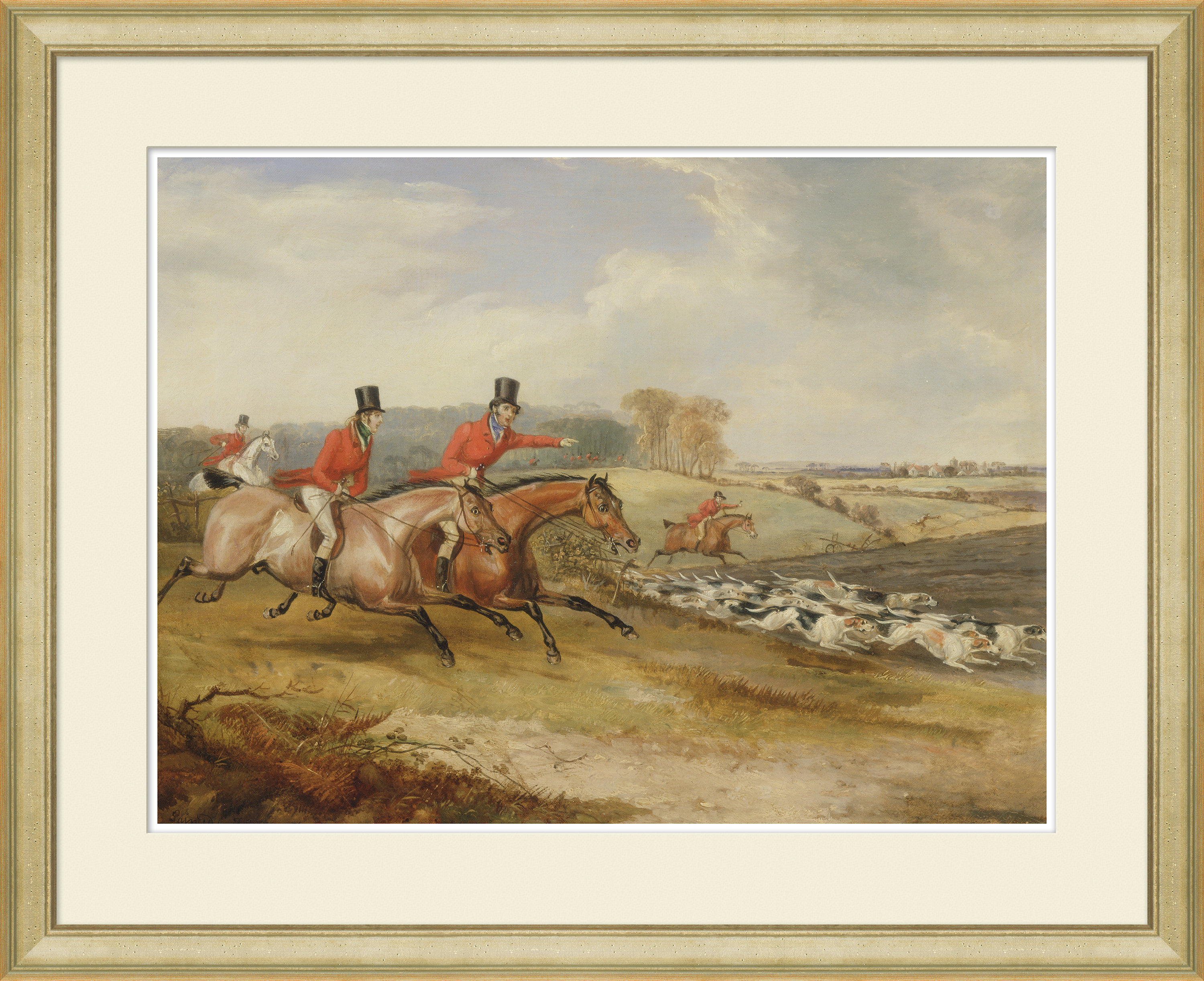 Charlton Home® " English Hunt Scenes " - Wayfair Canada