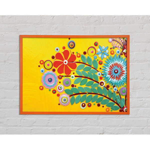Rosalind Wheeler Circus Flowers - Single Picture Frame Print | Wayfair ...