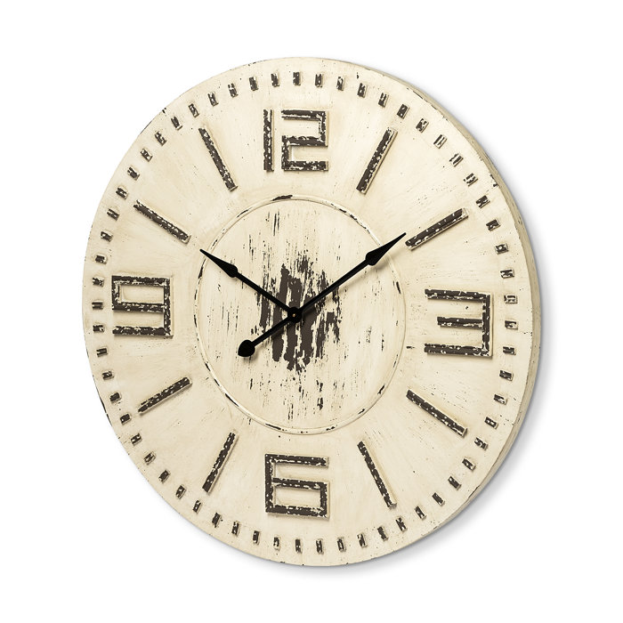 Trent Austin Design® Merrionette Solid Wood Wall Clock & Reviews | Wayfair