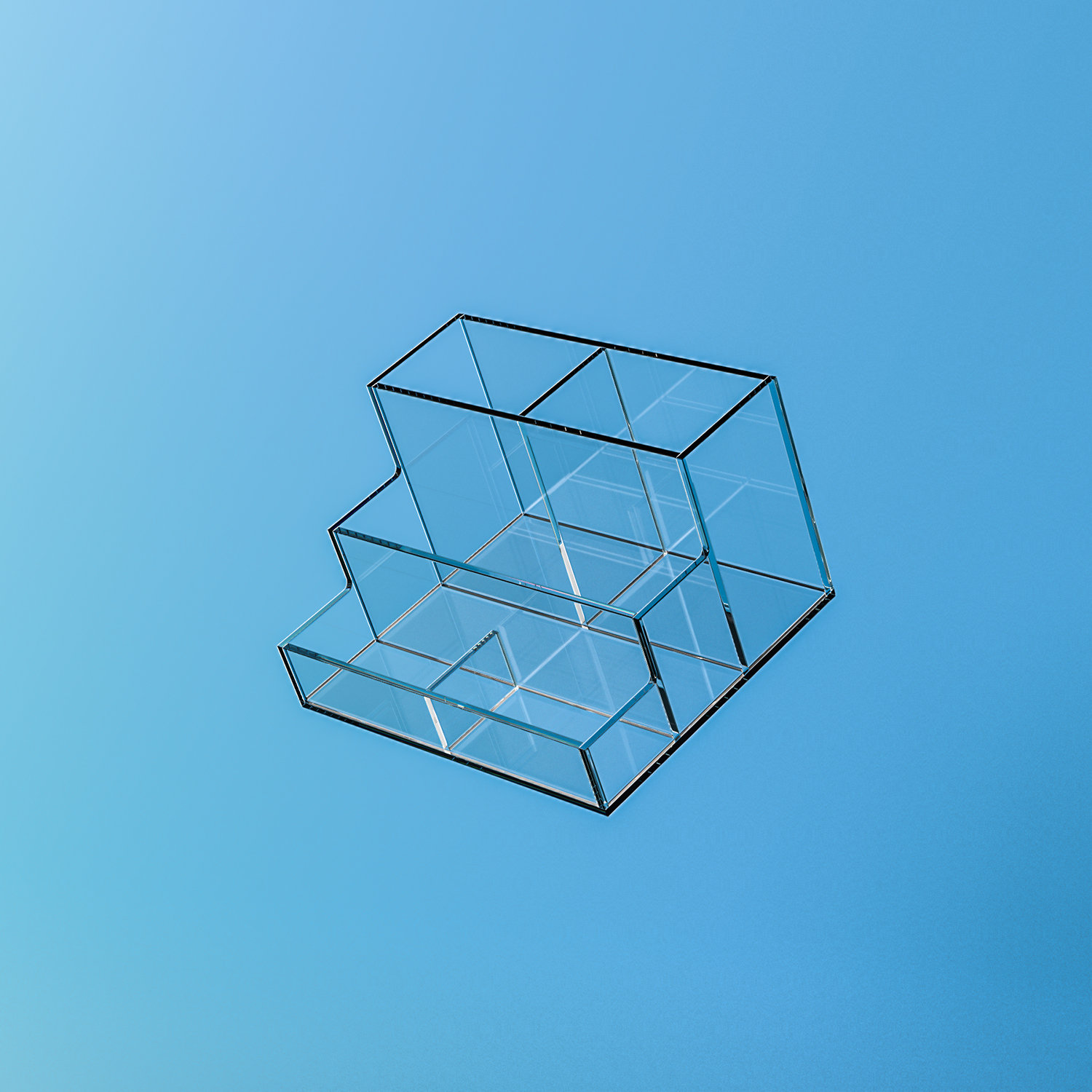 Inbox Zero Clear Acrylic Desk Organizer - Wayfair Canada