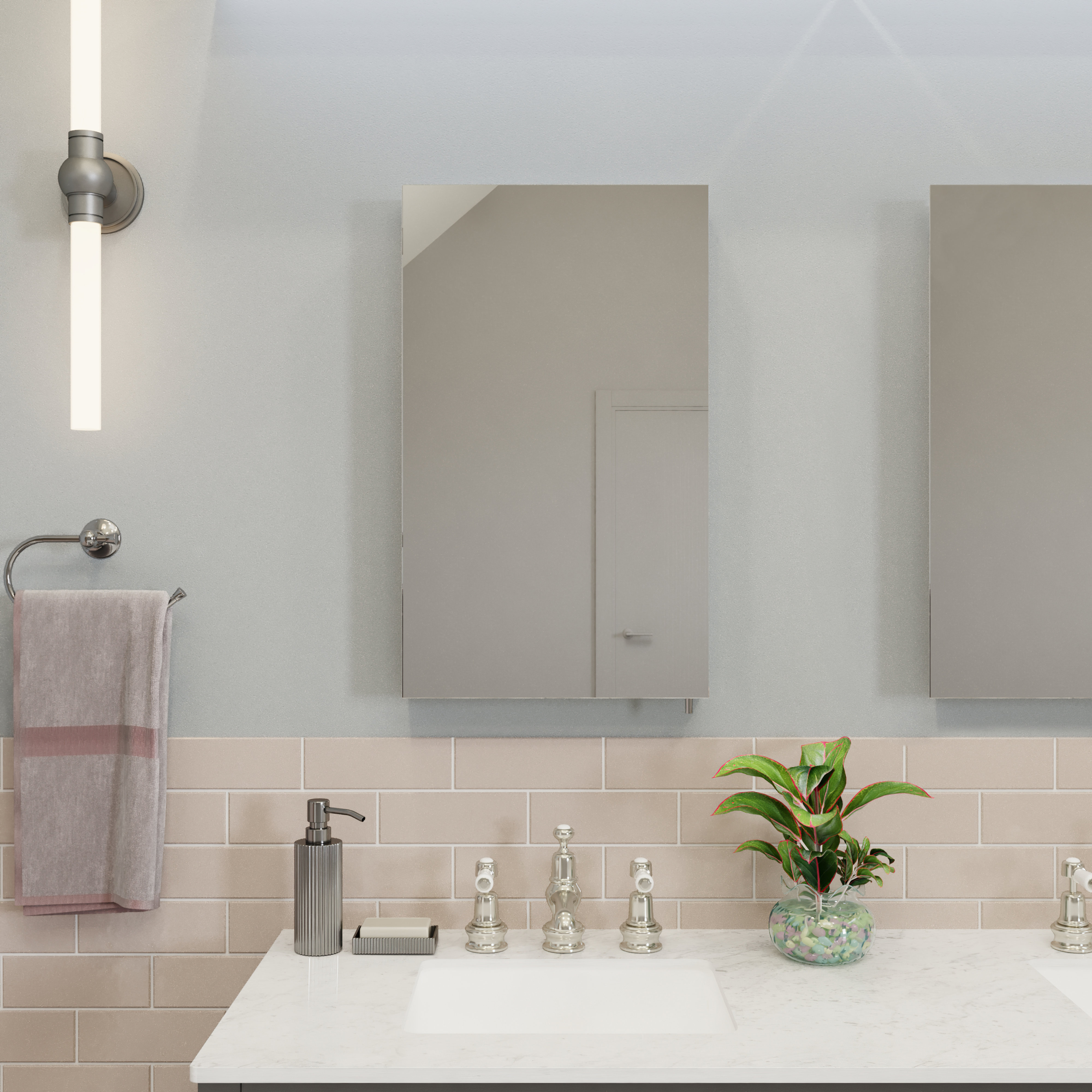 Croydex 16cm x 26cm Surface Mount Mirror Cabinet & Reviews | Wayfair.co.uk