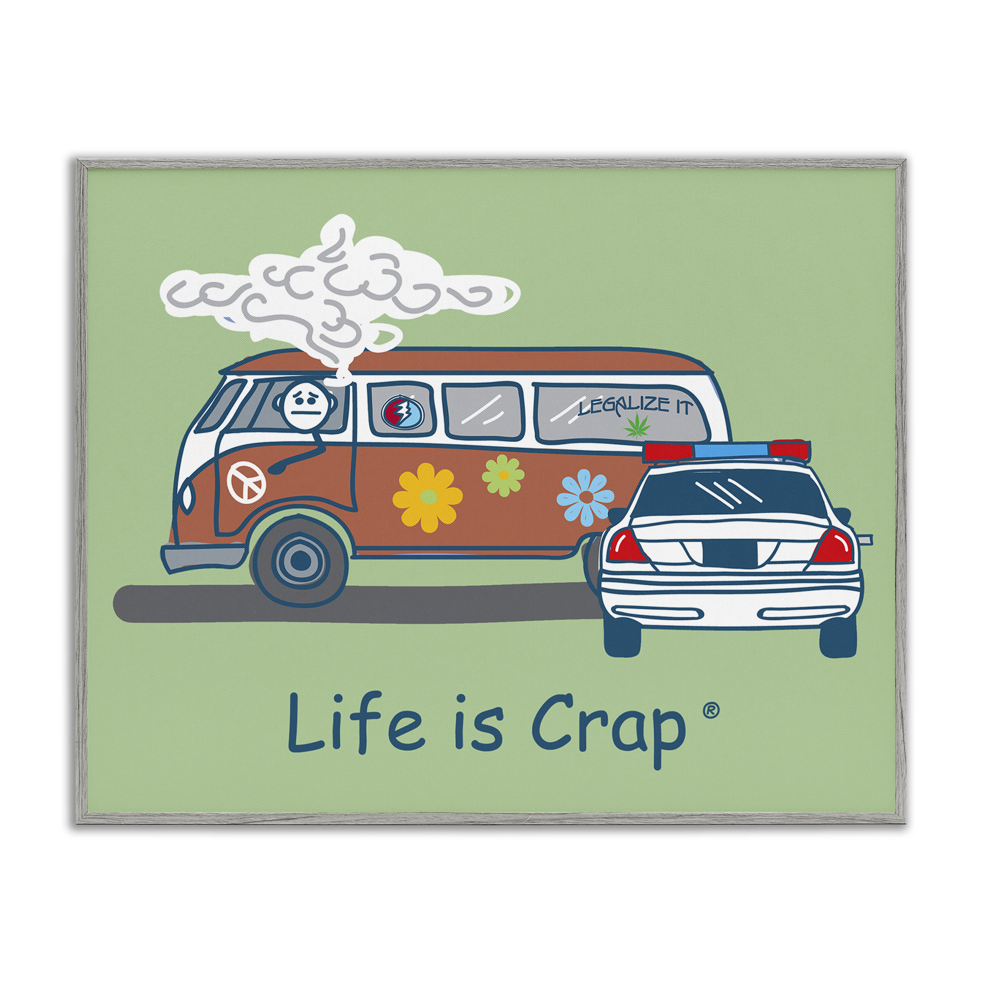 Dakota Fields Caught Van Smoking Giclee Art by LIC | Wayfair