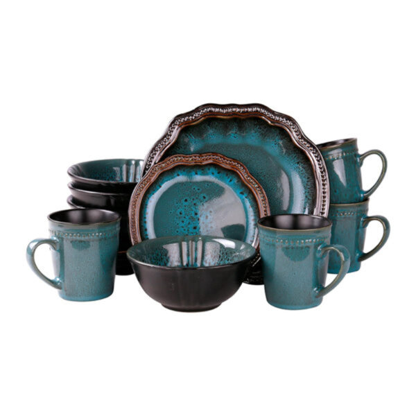 Wildon Home® Eloni 16 Piece Dinnerware Set - Service for 4 | Wayfair