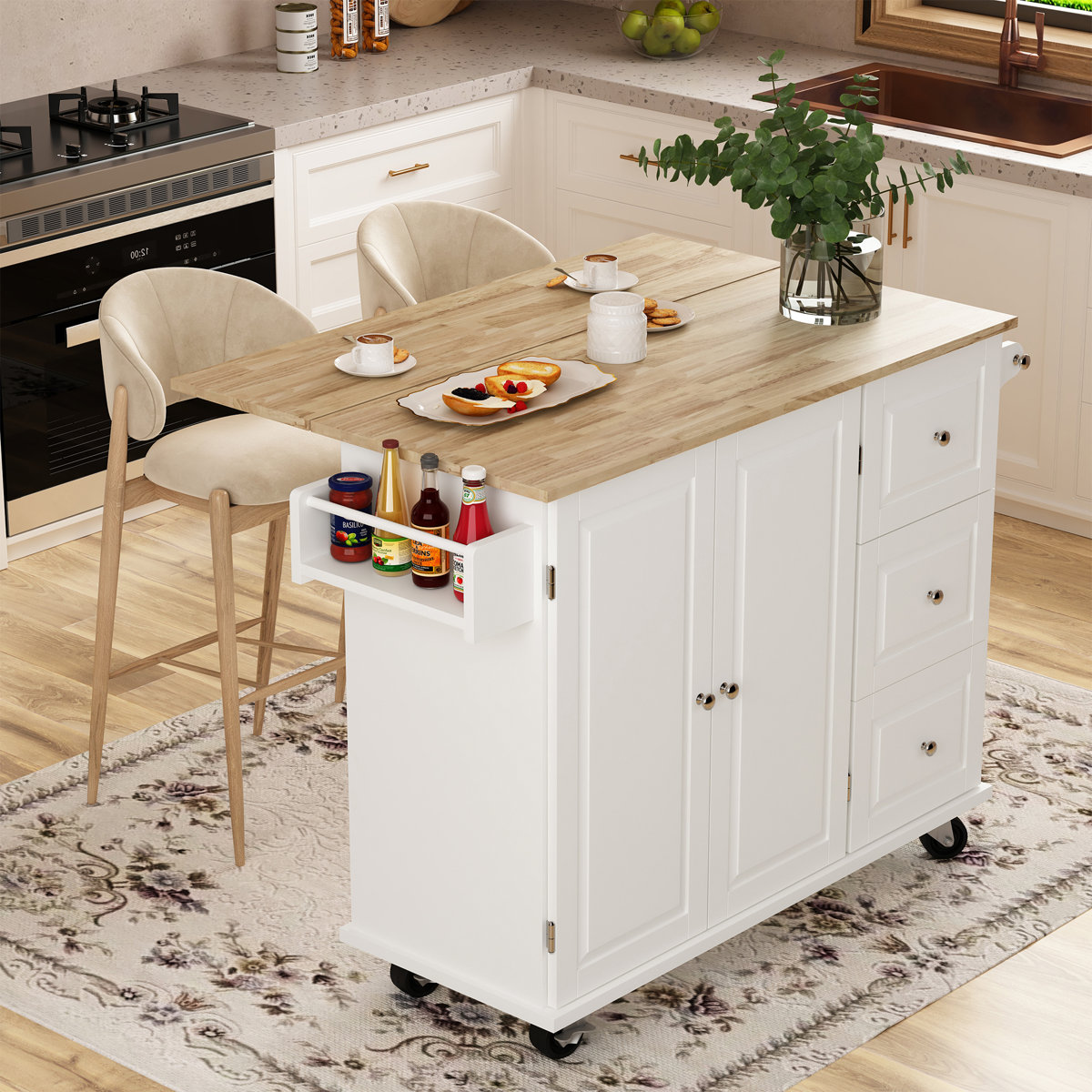 Winston Porter Kichen Island & Reviews | Wayfair