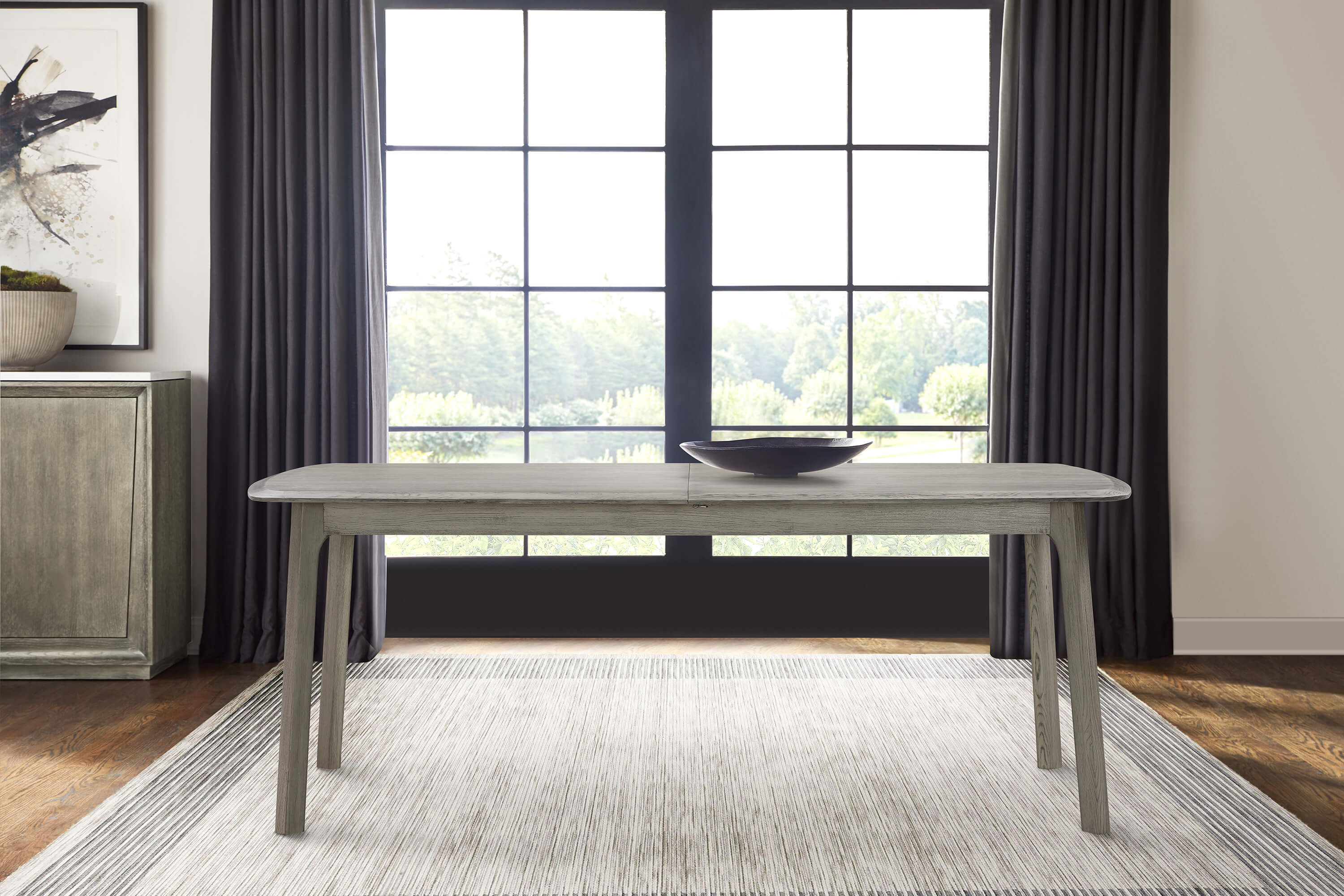 Wade Logan Ambere Extendable Rectangle 98" Dining Table & Reviews ...