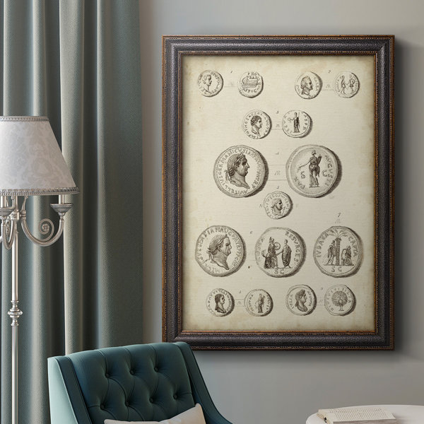 Charlton Home® Antique Roman Coins III " Antique Roman Coins III " on ...