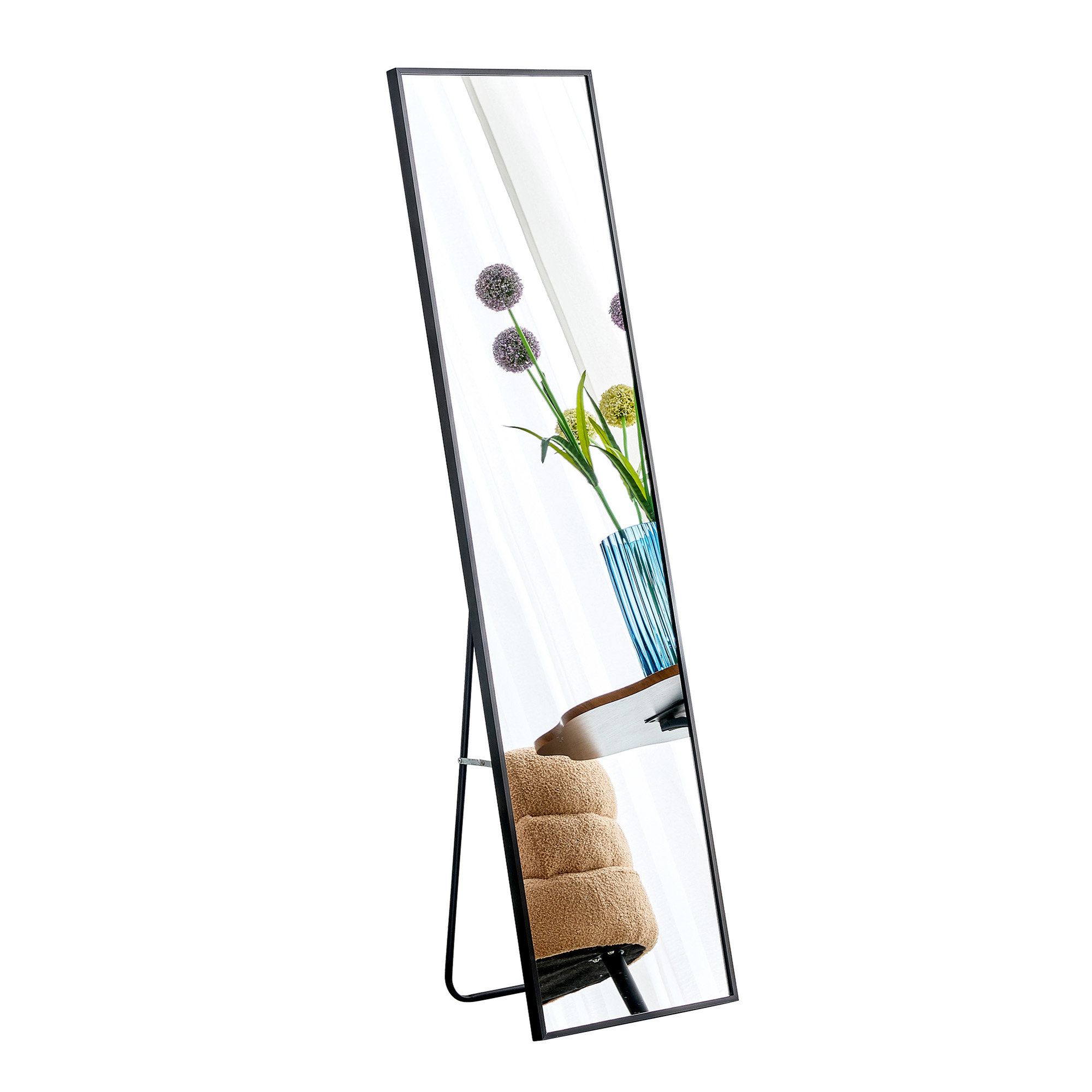 Ebern Designs The 4Th Generation Frame Full Body Mirror, A Stylish And ...