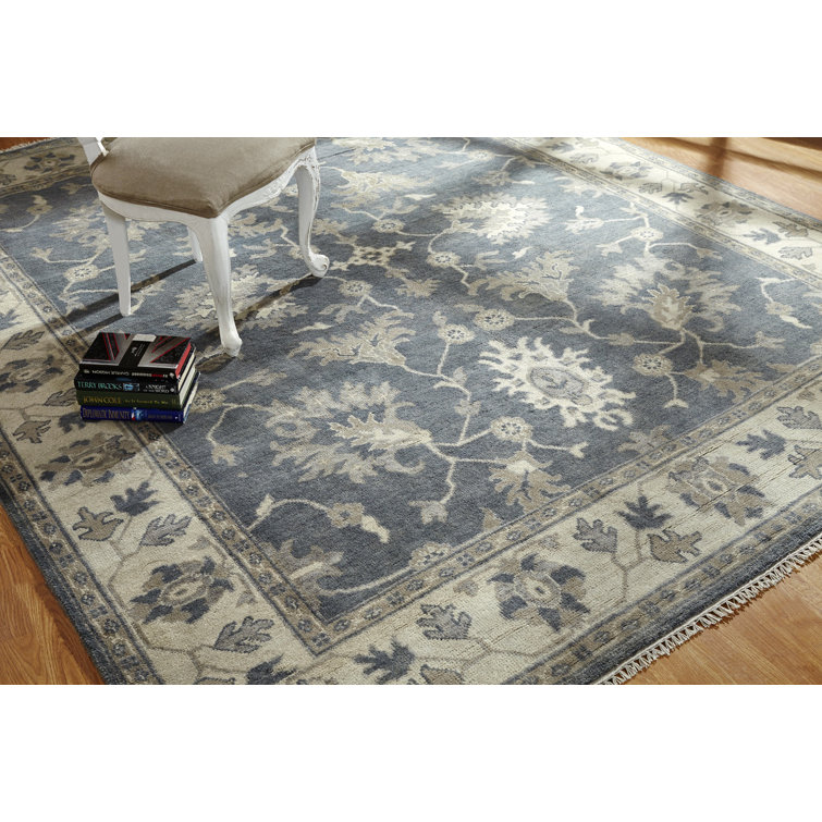 Wildon Home Handmade Hand-Knotted Wool Rug | Wayfair