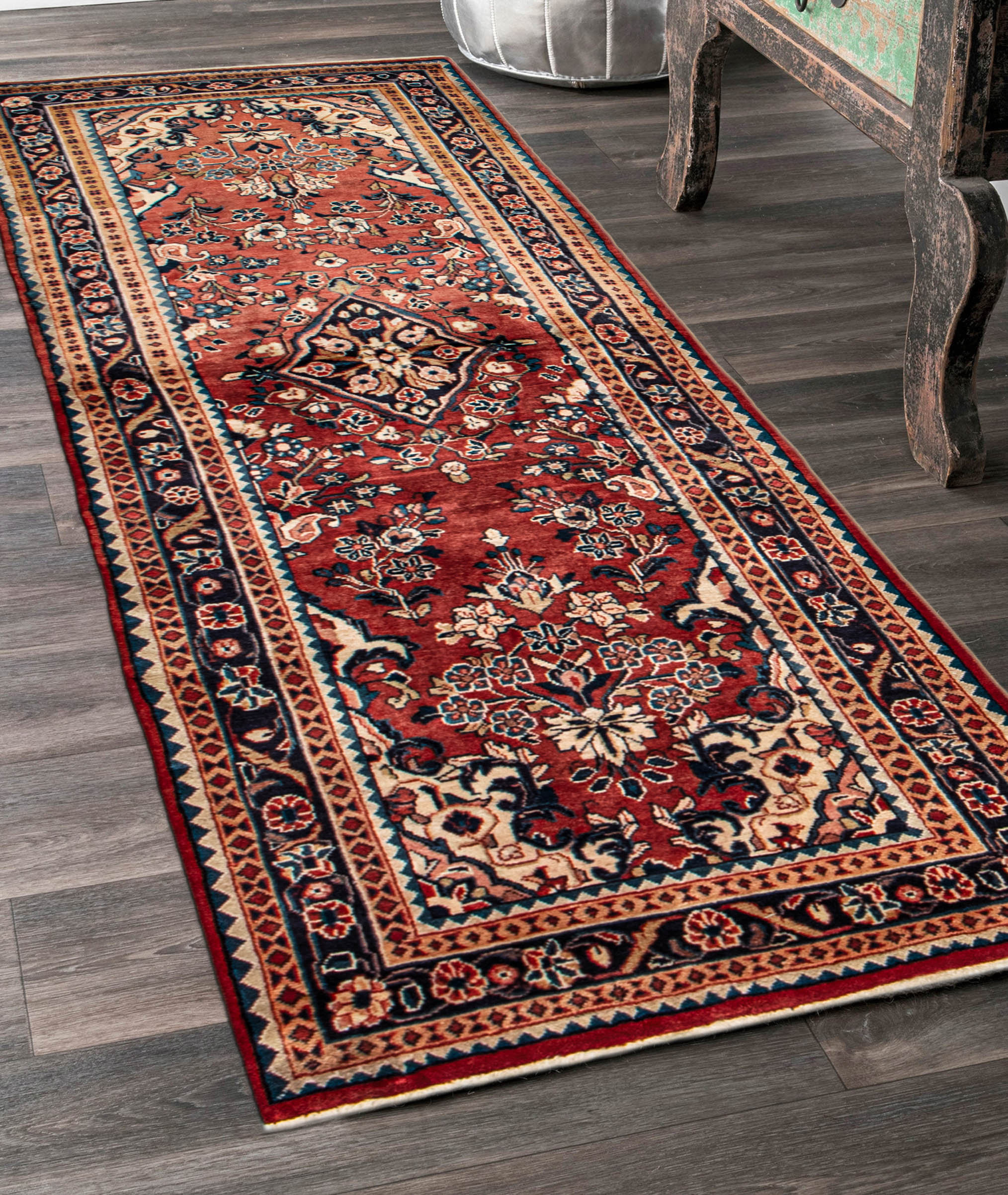 Bloomsbury Market Kayseri Vintage Copper Rug 3'6" x 10'6" | Wayfair